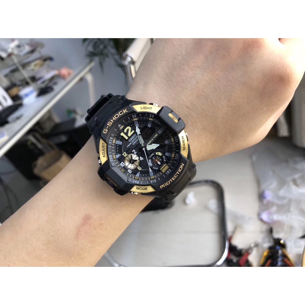 Casio GA1100 aviation gravitymastery versatile electronic digital watch ...