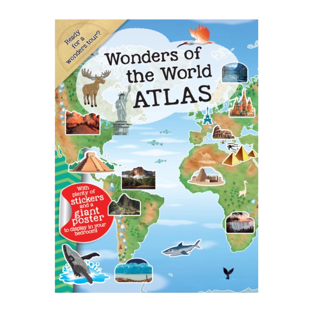 Wonders of the World Atlas To Learn about Famous Landmarks Activity ...