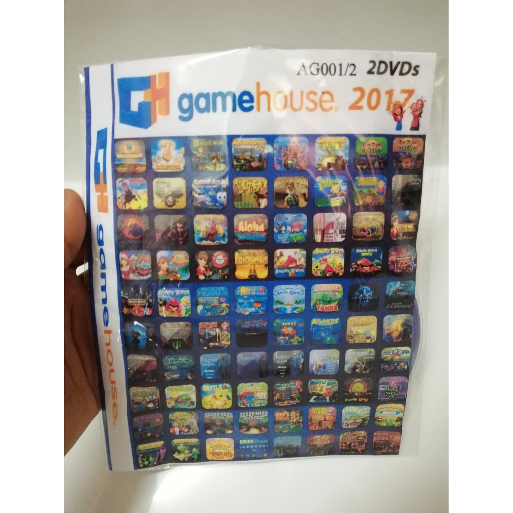 แผ่น DVD Gamehouse 2017 200 เกม เกมในตำนานเพียบ | Shopee Thailand