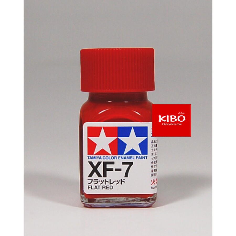 สีสูตรอีนาเมล TAMIYA XF-7 Flat red (10 Ml) | Shopee Thailand