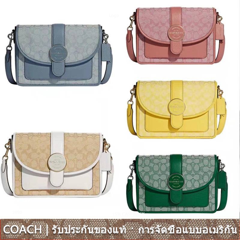 us นำเข้า⭐️ 5 รูปแบบใหม่สไตล์ COACH C8307 8307 หญิงจัดส่งฟรี Messenger ...