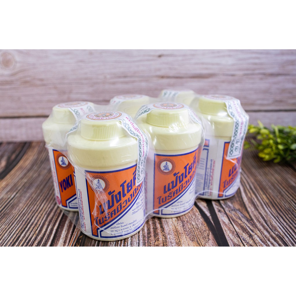 แป้งโยคี (แพค 6) 60/100กรัม Yoki Radiant Powder | Shopee Thailand