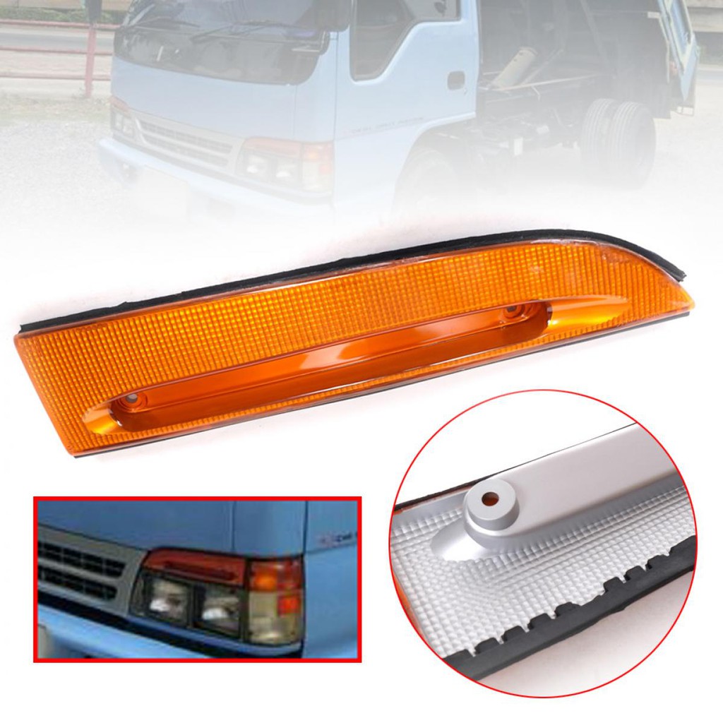 ทับทิมไฟหน้า ฝาส้ม อีซูซุ Isuzu Npr Nqr Elf 1993 1995 ขวา 1 ดวง Shopee Thailand