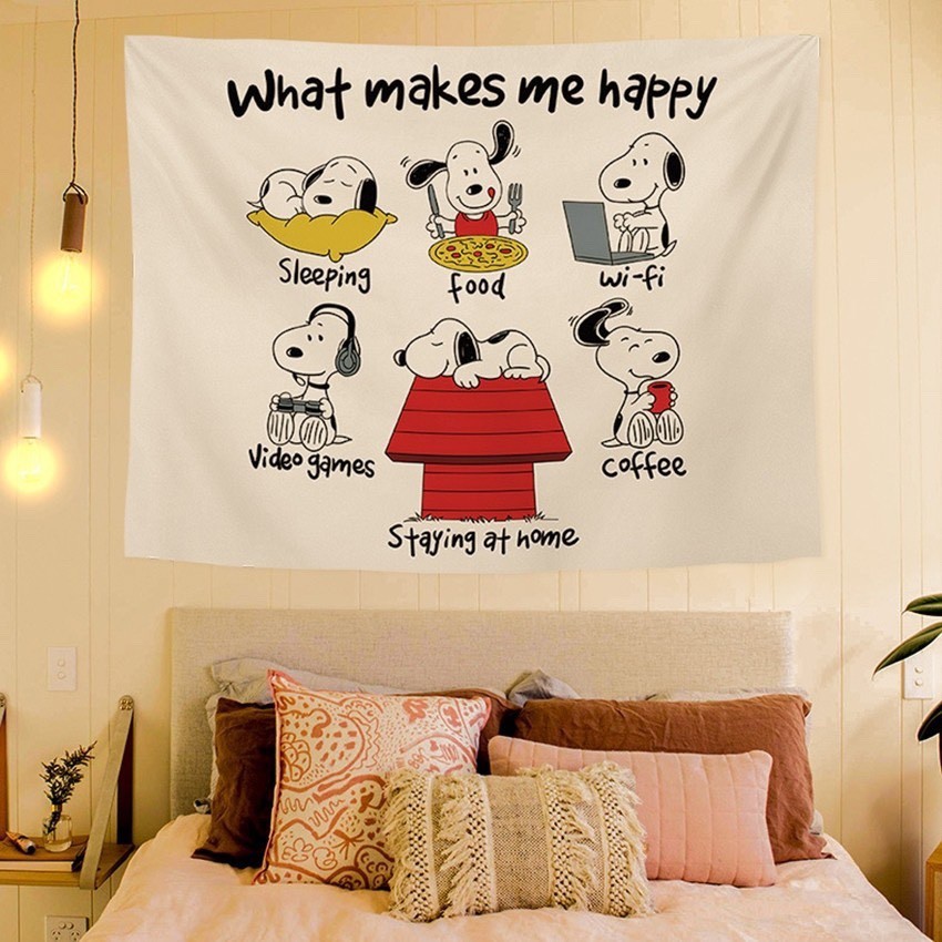 feiyana ผ้าแขวนผนัง ผ้าแต่งห้อง ผ้าแต่งผนังลายการ์ตูน พร้อมส่งจากไทย รุ่น TN-2230 | Shopee Thailand