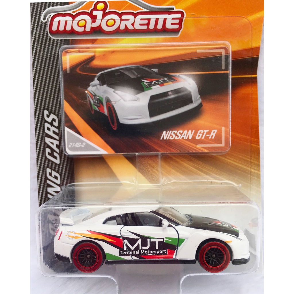 Majorette Nissan GT-R R35 - MJT - White Color /Wheels D6CSR /scale 1/61 ...