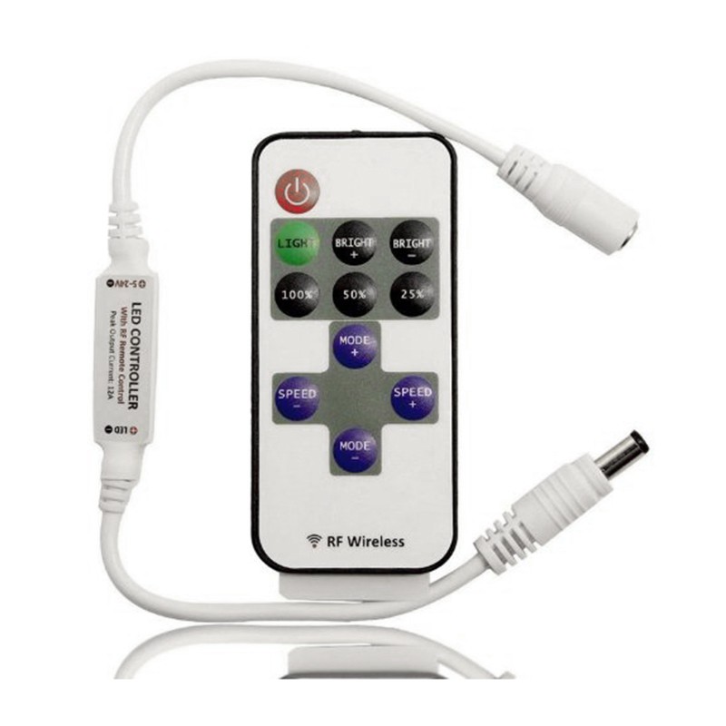 บอร์ด แผงวงจร รีโมท Mini DC 5~24V RF 11 keys radio frequency MNKG ...