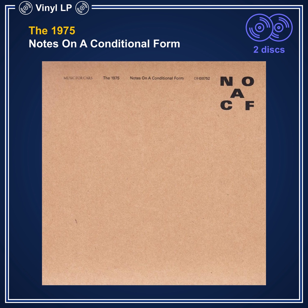 [แผ่นเสียง Vinyl LP] The 1975 - Notes On A Conditional Form [ใหม่และซีล ...