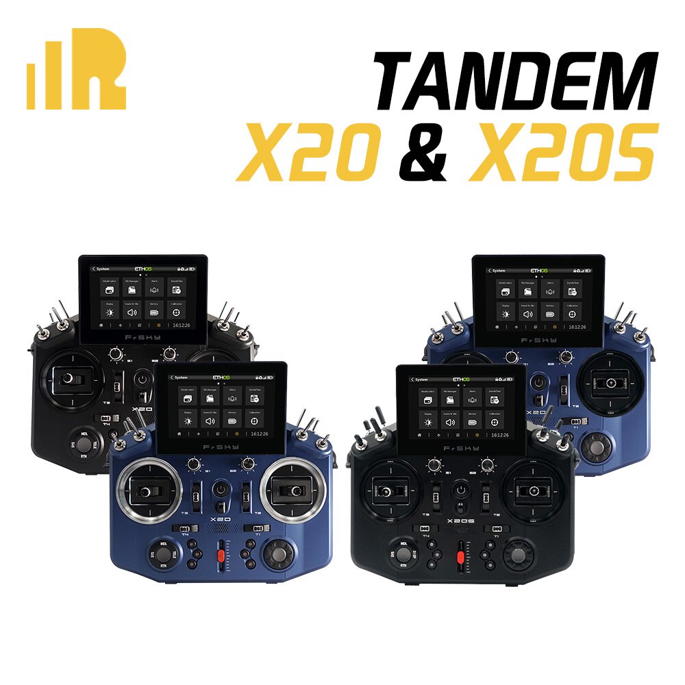[รีโมท] FrSky Tandem X20 X20S Series Dual-Band Telemetry Radios with ...