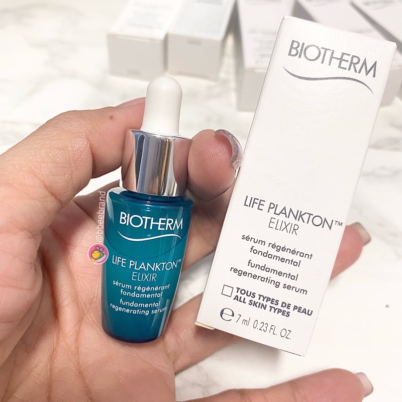 (แท้) Biotherm Life Plankton Elixir Serum 7 ml.(ขนาดพกพา พร้อมกล่อง ...