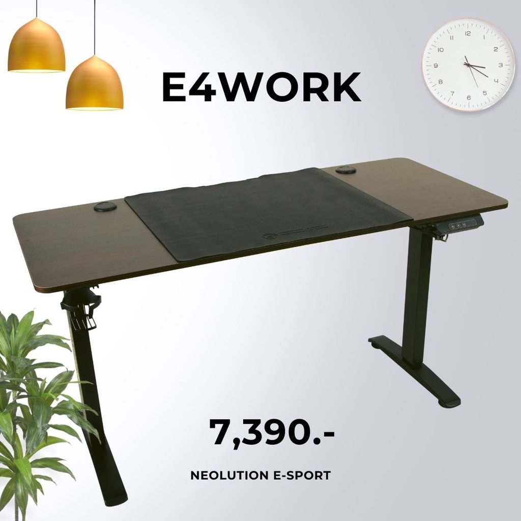 Neolution E-Sport Gaming Desk รุ่น E4WORK โต๊ะปรับระดับไฟฟ้า อัตโนมัติ เพื่อสุขภาพในการทำงาน ...