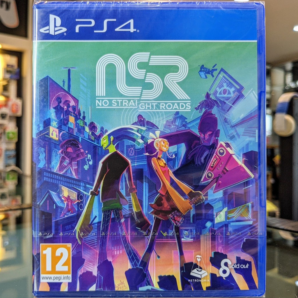 (ภาษาอังกฤษ) มือ1 PS4 NSR No Straight Roads แผ่นPS4 เกมPS4 (เล่น2คนได้ ...
