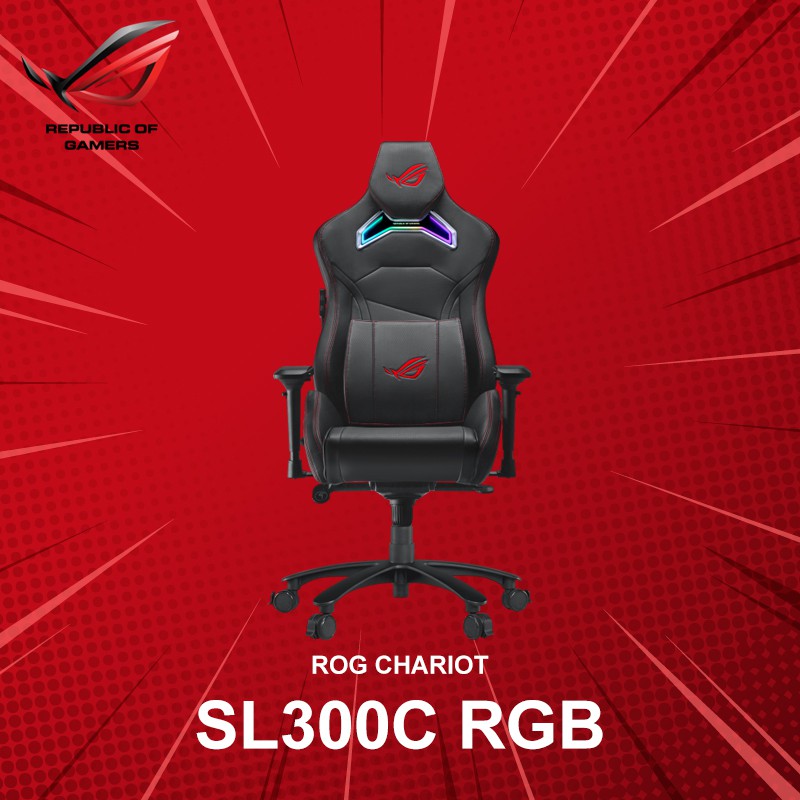 เก้าอี้เกมมิ่ง ASUS ROG CHARIOT SL300C RGB ประกันศูนย์ 1 ปี | Shopee ...