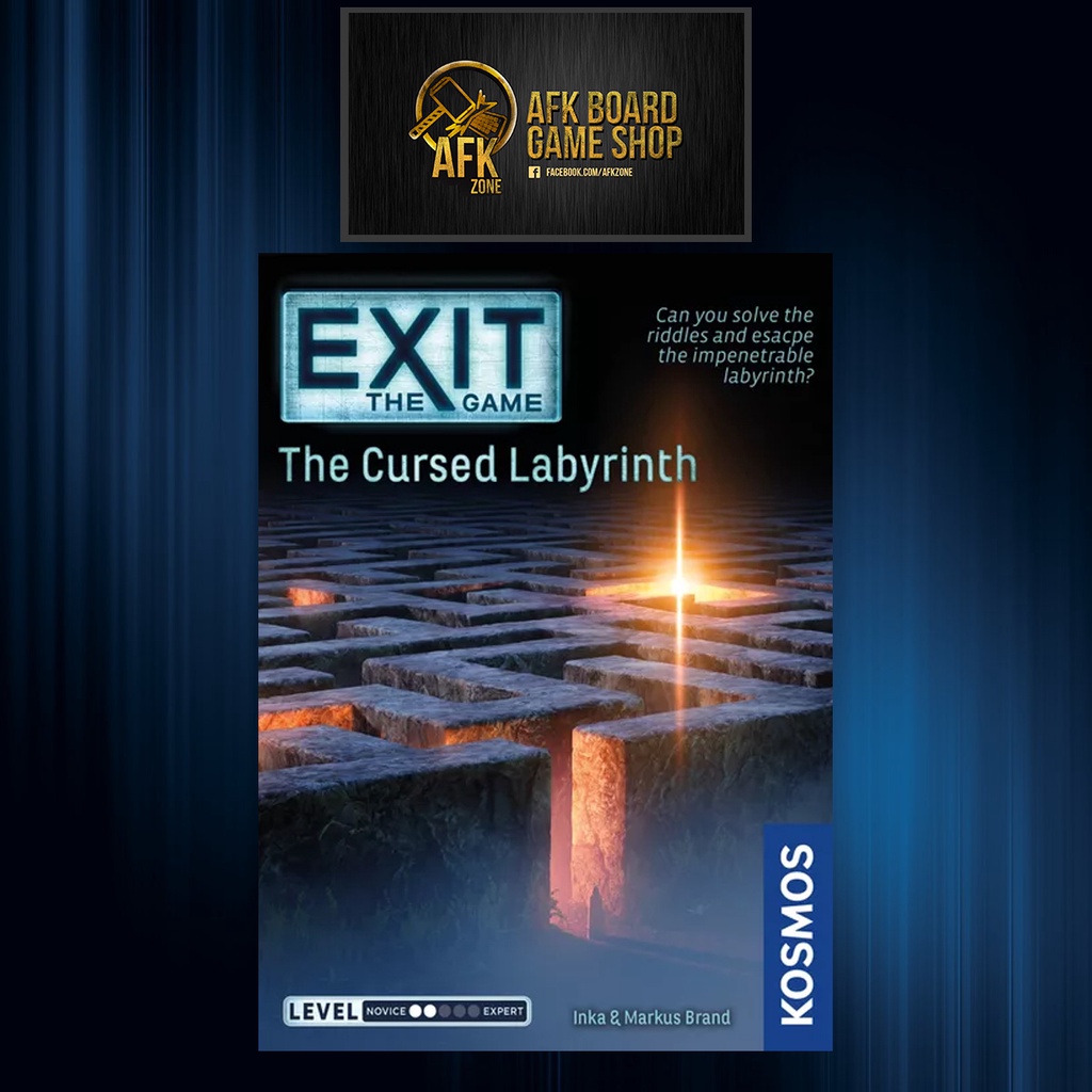 Exit The Cursed Labyrinth ENG Edition - Board Game - บอร์ดเกม | Shopee ...