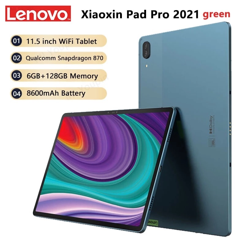 (สินค้ามือสอง) Lenovo Xiaoxin Pad Pro 2021 (Snapdragon 870) หน้าจอ OLED 90Hz + พร้อมชุดคีย์บอร์ด ...