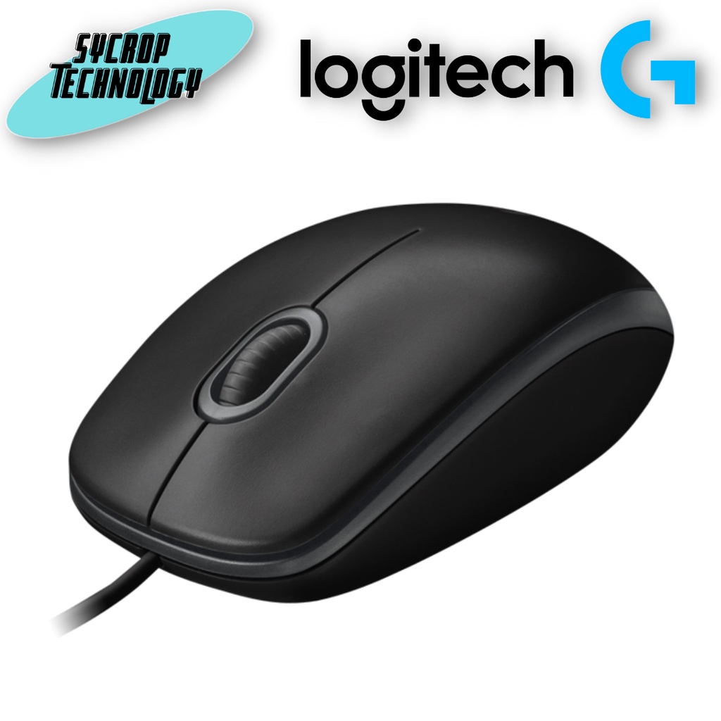 USB MOUSE LOGITECH (B100) BLACK | Shopee Thailand