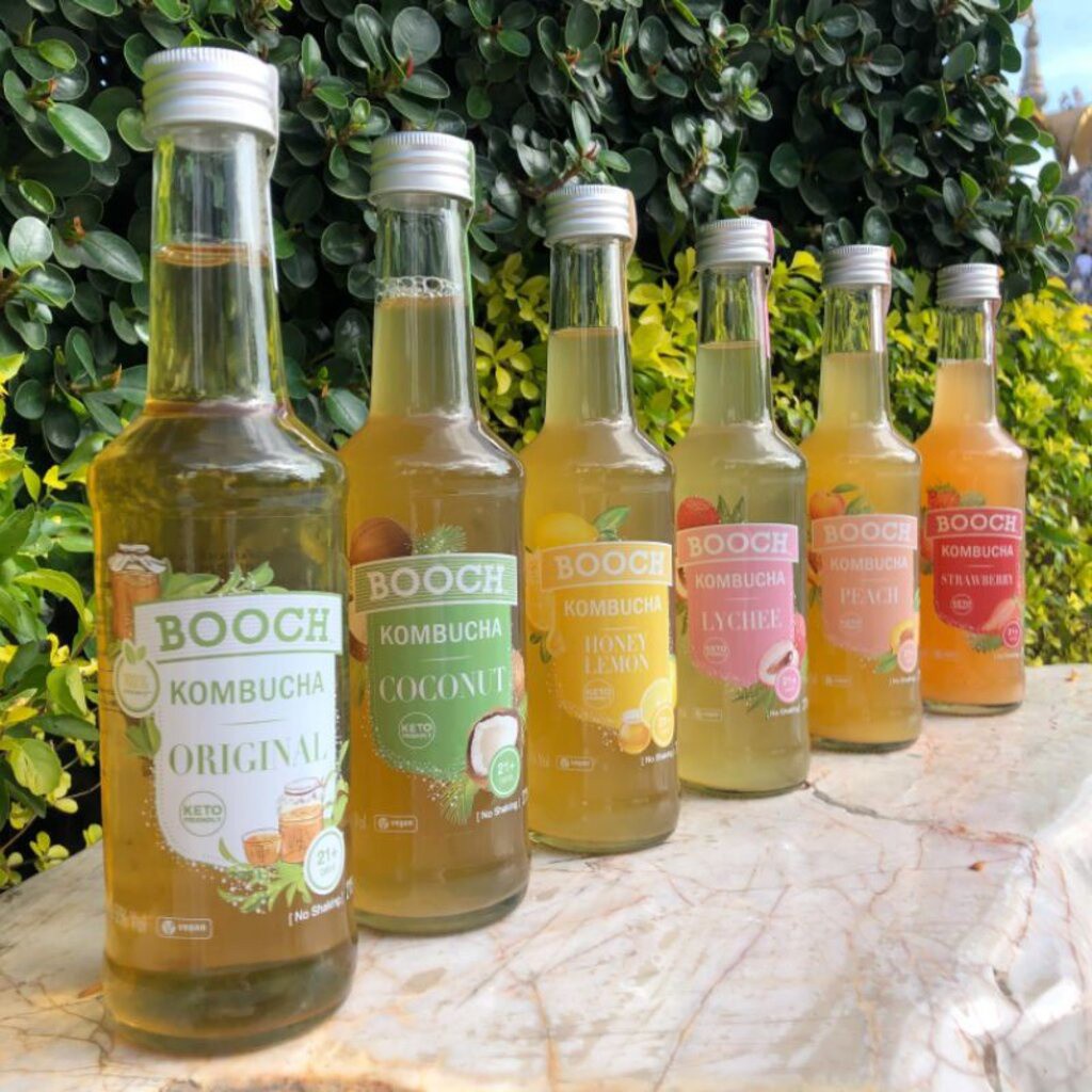 คอมบูชา Booch Kombucha (Super drink) แพ็ค 6 ขวด ขนาด 275 ml. | Shopee ...
