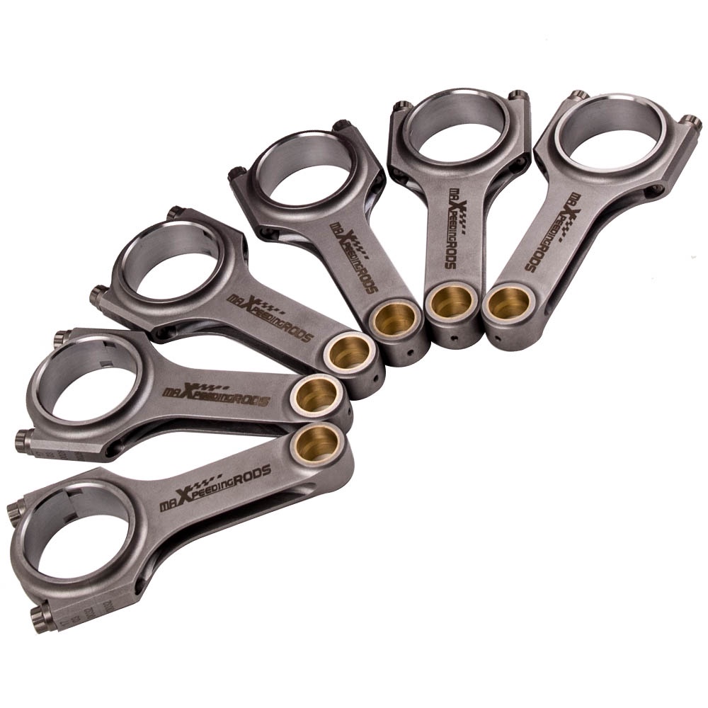 Connecting Rods for MITSUBISHI 6G72 3000GT Forged 4340 H Beam 141mm ...