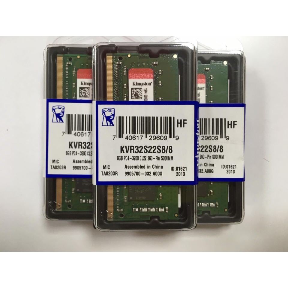 Kingston Ram KVR NoteBook ( KVR32S22S8/8GB ) NB 3200 8GB **ของใหม่** (8 ...