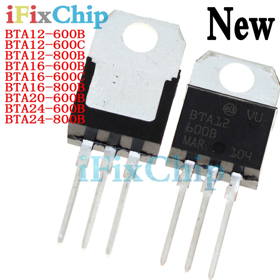 วงจรรวม BTA12-600B BTA12-600C BTA12-800B BTA16-600B BTA16-600C BTA16-800B BTA20-600B BTA24-600B ...