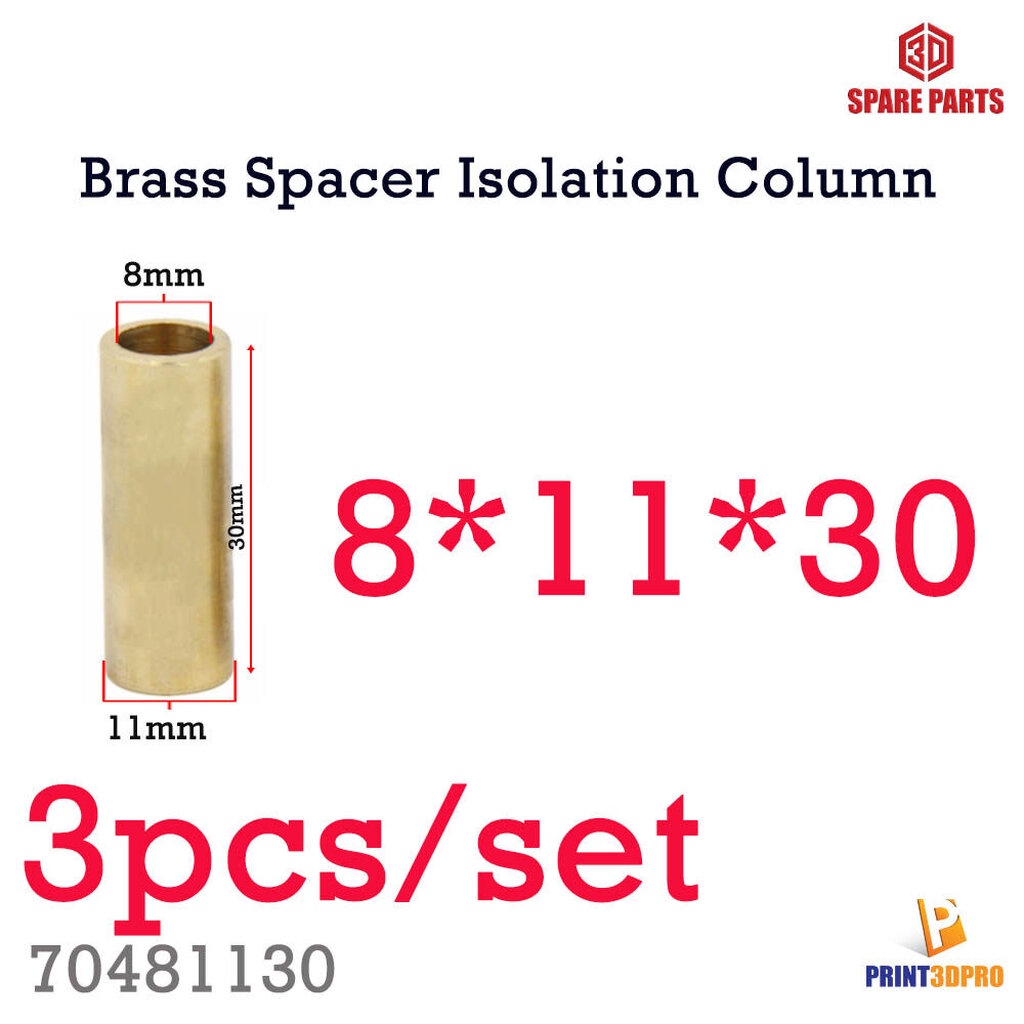 Brass Spacer Column/Separation Pillar washer Column Non-threaded Spacer ...