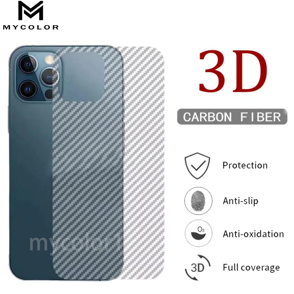 ฟิล์มหลังลายเคฟล่า iPhone ip 15 14 Plus 13 Pro Max Mini SE 2022 2020 5G 4G 2023 | Shopee Thailand