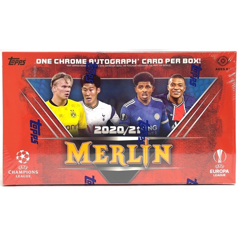 Topps Merlin Chrome Hobby Box | Shopee Thailand