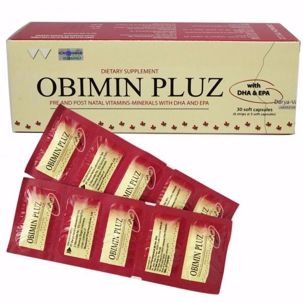 Obimin plus วิตามินก่อนคลอด 30s | Shopee Thailand