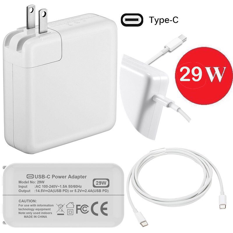 สายชาร์จโน็ตบุ๊ค acBook 29w 30W,61w 87W, USB TYPE-C / Adapter Notebook อีกหลายรุ่น รับประกัน ...