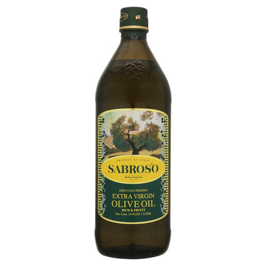 Sabroso Extra Virgin Olive Oil 1000ml น้ำมันมะกอก สำหรับทานสดๆ แบบผสม ...