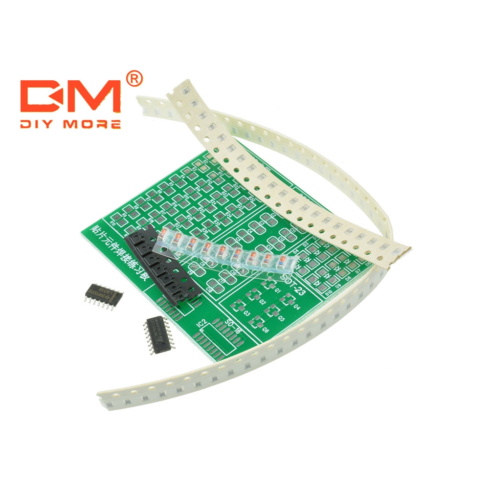 Skill Training SMD SMT Components Practice Board Shield Kit For DIY ...