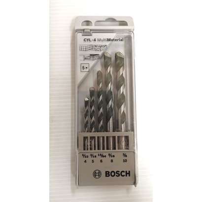 BOSCH CYL-4 MULTI MATERIAL ดอกเจาะอเนกประสงค์ 5ตัวชุด ดอกสว่านBOSCH | Shopee Thailand
