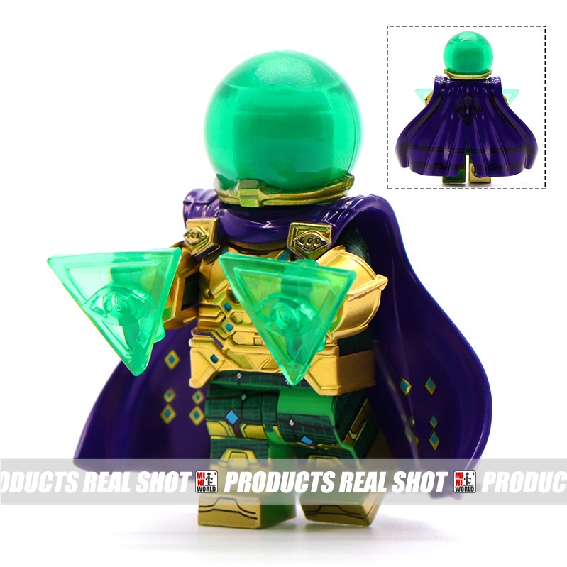 ฟิกเกอร์ Spider Man Mysterio Quentin Beck Marvel Super Heros ขนาดเล็ก ...