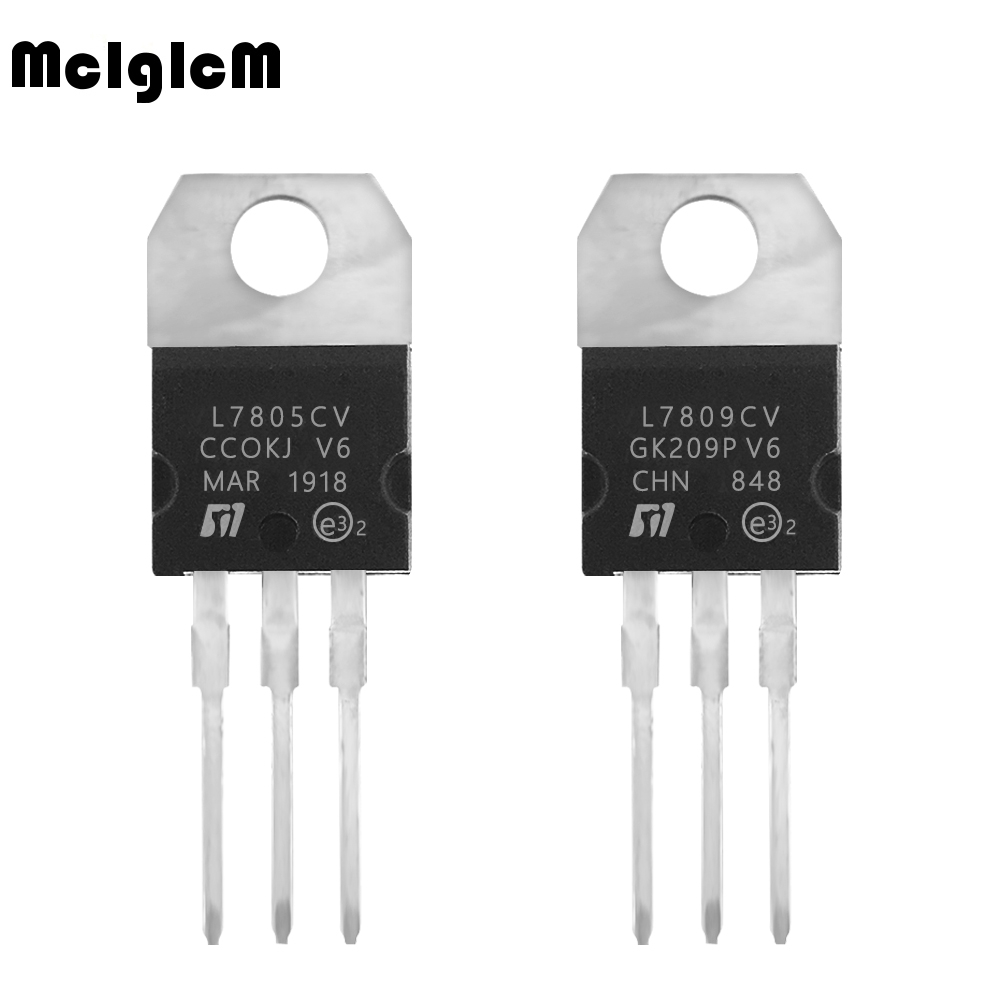 10PCS L7805CV L7809CV Transistor TO-220 L7805 L7809 | Shopee Thailand