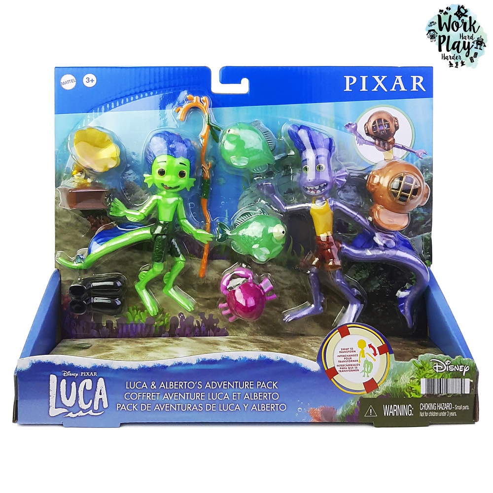 Disney PIXAR Luca & Alberto's Adventure Pack ดิสนีย์ พิกซ่าร์ ลูก้า ...
