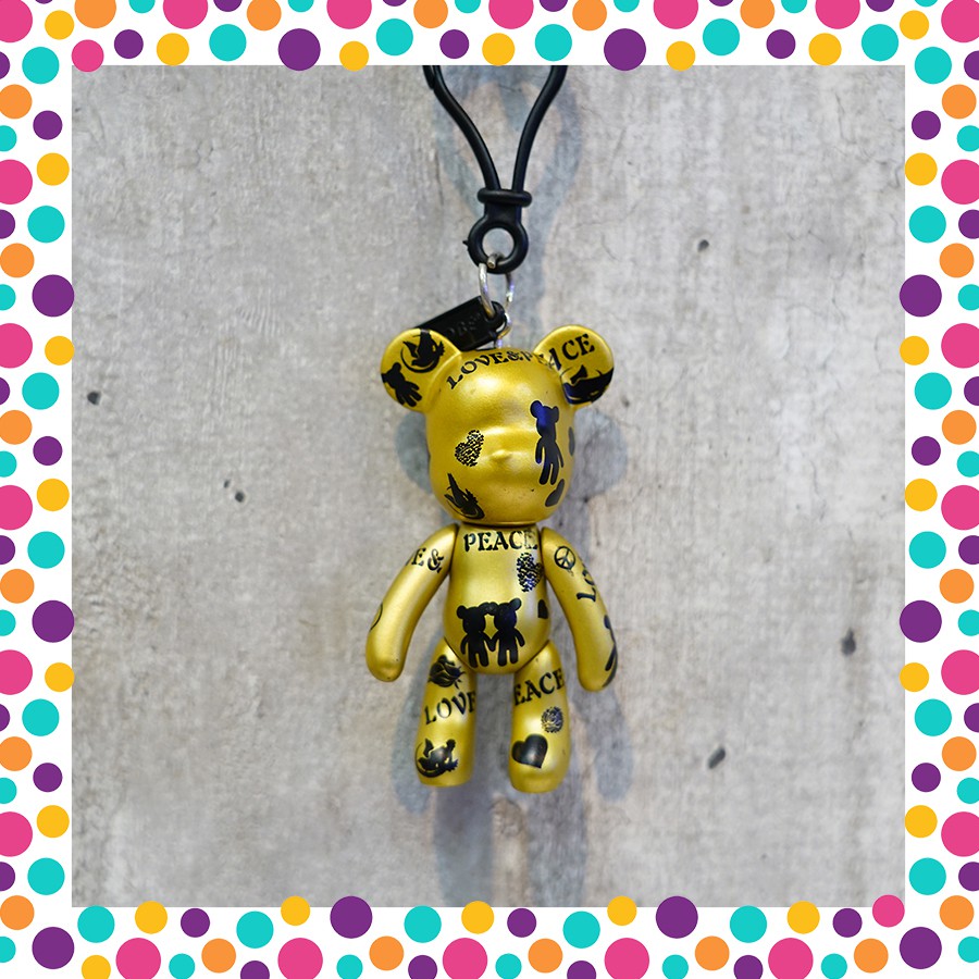 [พร้อมส่ง] พวงกุญแจ bearbrick - พวงกุญแจ brickbear | Shopee Thailand