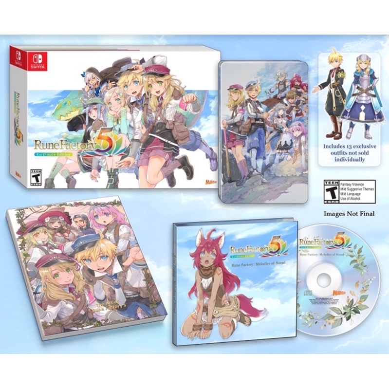 [22.3.22] Rune Factory 5 Earthmate Edition ,Us ,Eng | Shopee Thailand