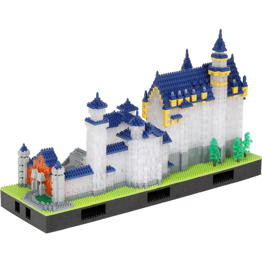 Direct from Japan [Amazon.co.jp Exclusive] Nanoblock Neuschwanstein Castle Deluxe Edition Clear ...