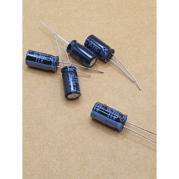 Electrolytic Capacitor ตัวเก็บประจุ 270uf 35v 63v | Shopee Thailand
