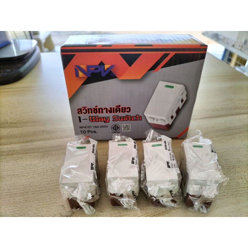 สวิตช์ทางเดียว NPV 1-Way-Switch | Shopee Thailand