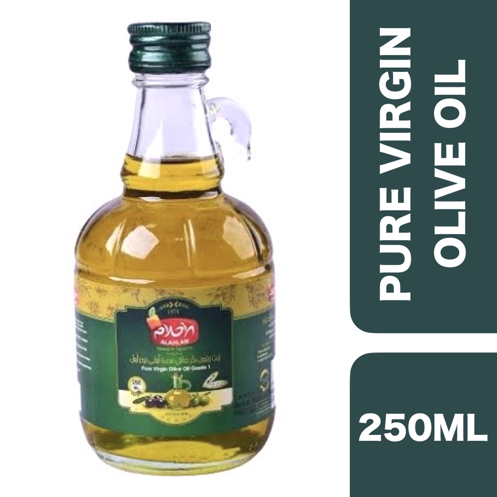 Al Ahlam Pure Virgin Olive Oil 250g ++ อัลอะห์ลาม น้ำมันมะกอกบริสุทธิ์ ...