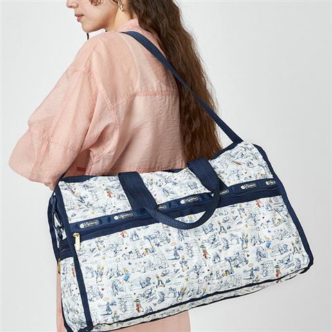 Lesportsac Peter Rabbit Joint กระเป๋าสะพายไหล่ พิมพ์ลายการ์ตูน แบบพกพา ...