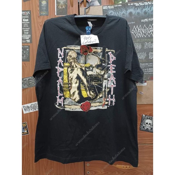 เสื้อวง Napalm Death - Diatribes มือสอง | Shopee Thailand