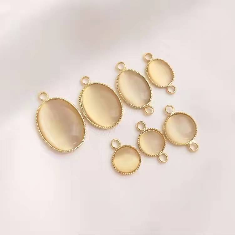 จี้ diy 14K อุปกรณ์เสริมสร้อยข้อมือโอปอล | Shopee Thailand