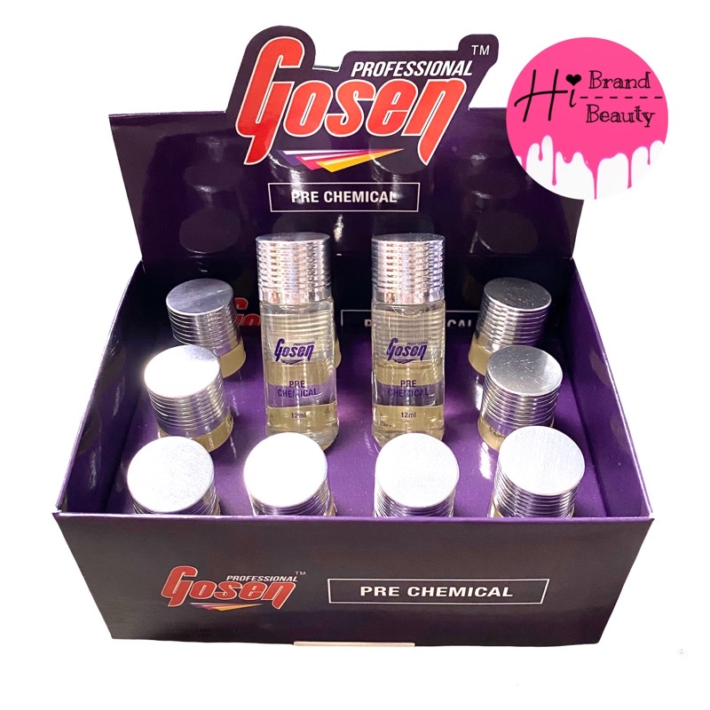 (กล่อง12ขวด) เซรั่มรากไม้ รากไม้ โกเซ็น Gosen Pre-Chemical Ampoule 12ml ...