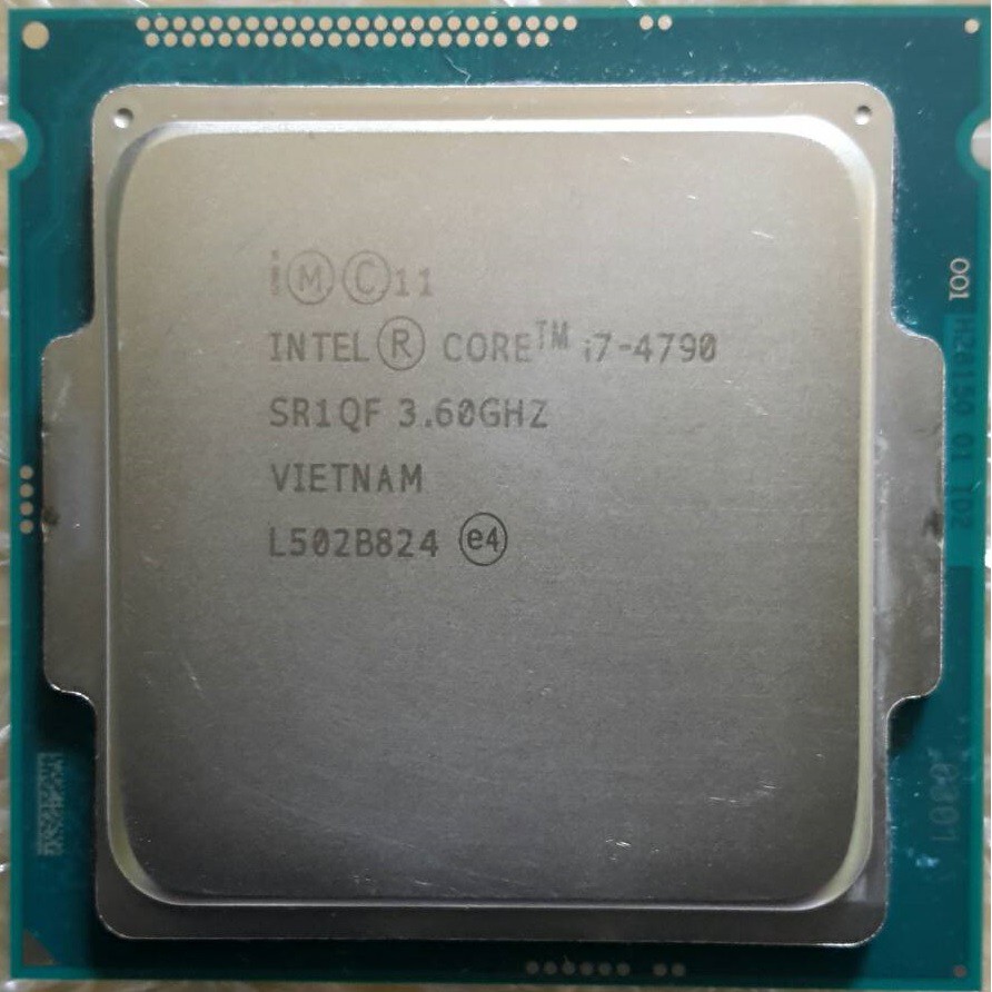 CPU Intel I7-4790 (Gen 4) 3.6GHz ---> 4.0GHz | Shopee Thailand