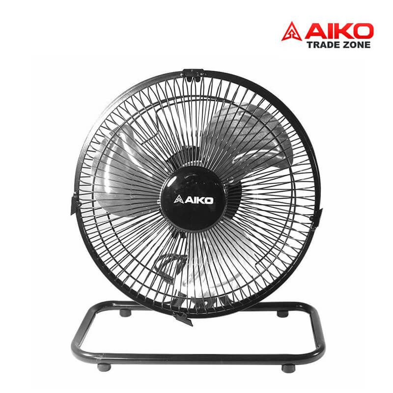 AIKO พัดลม ไอโกะ TURBO รุ่น AVF-210 ขนาด 10" สีดำ ส่ายได้ ใบพัด ...
