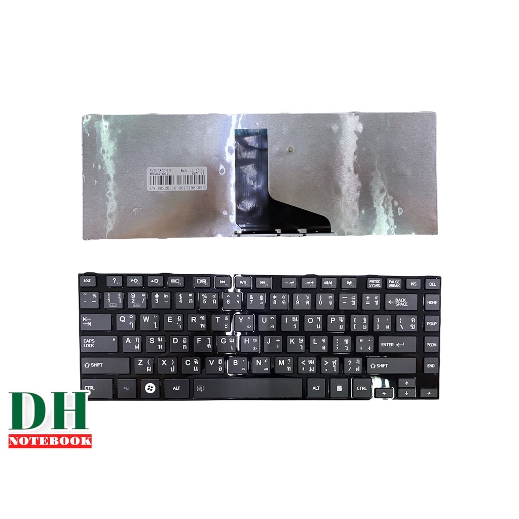 คีย์บอร์ดโน๊ตบุ๊ค keyboard Toshiba Satellite L800 L805 M840 L830 L835 ...