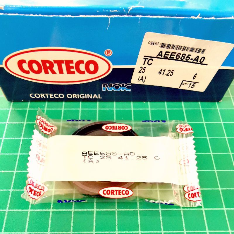 ซีล GX160 GX200 G200 NOK อย่างดี 25-41.25-6 ฮอนด้า ซีลหน้า ซีลหลัง G150 ...