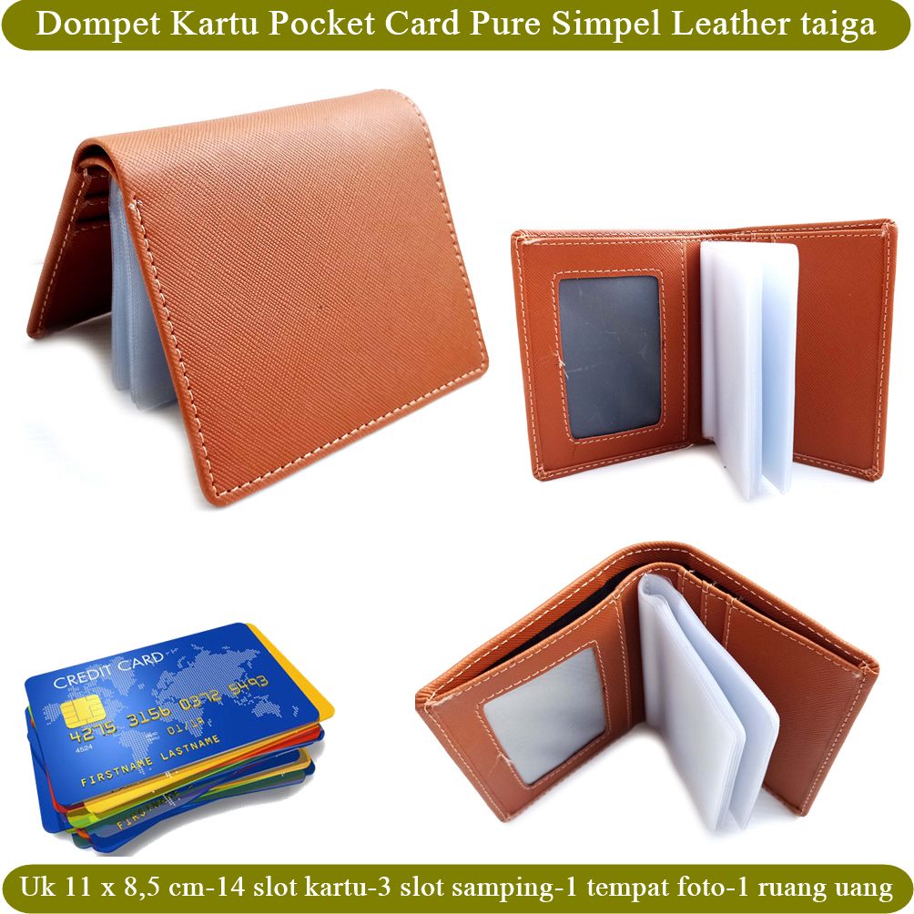 Simple Pure Mini Flip Card Wallet Taiga | Shopee Thailand