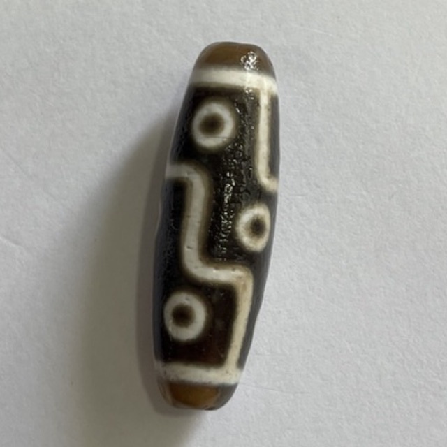 น้ํามันสูง 268DZI Nine Eyed Dzi 9 Eyed Dzi หรือ Manik Tibet Sky Kingdom ...